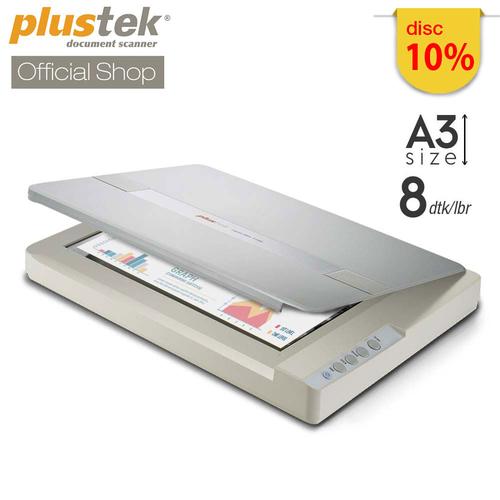 Promo Scanner Plustek OpticSlim 1180 - 8 Detik/lembar (A3) Cicil 0% 3x ...