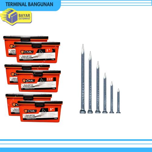 Jual Paku Beton Camel Galvanis 1 Kg Paku Beton Putih - 4 inch - Jakarta Utara - Terminal Tool ...