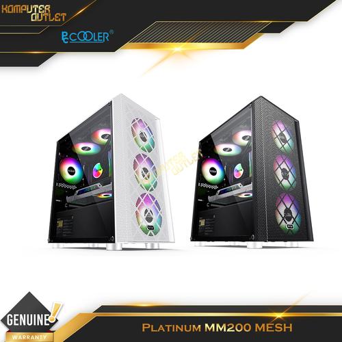 Jual PCCooler Platinum MM200 Mesh Casing Komputer | PC Cooler MM 200 ...
