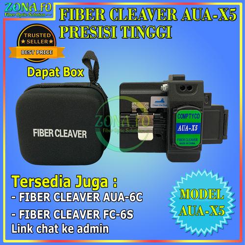 Promo SKL-8A Premium Version AUA-X5 Fiber Cleaver Cutter Fiber Optik ...