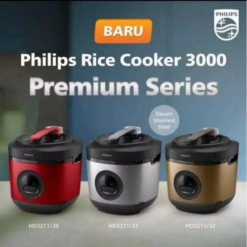 Jual Rice Cooker Magic Com Philips 1.8 Liter HD 3211 premium series ...