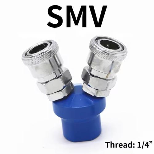 Jual YOLO SMV Konektor 2 Cabang Kompresor Udara Angin Pneumatik Quick ...