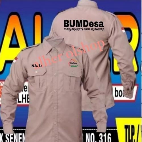 Jual kemeja BUMDesa baju BUMDesa seragam BUMDesa Pdh BUMDesa Pdl ...