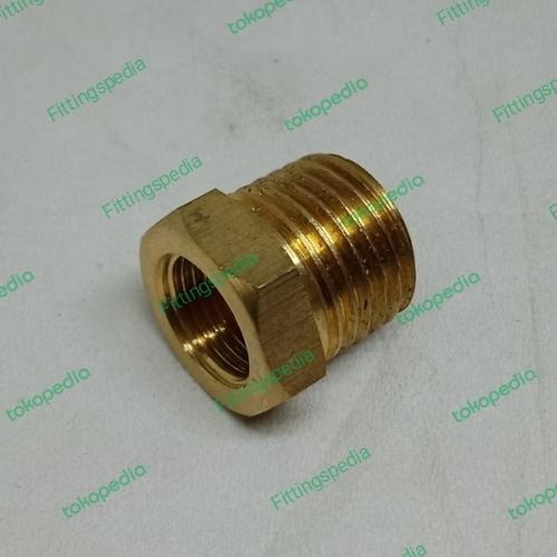 Jual Custom fitting Bushing / Vlok ring Brass - 1/8" x M16 - Jakarta ...