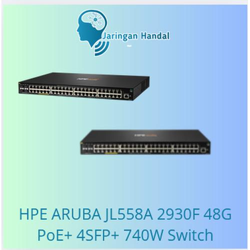 Jual HPE ARUBA JL558A 2930F 48G PoE+ 4SFP+ 740W Switch - Jakarta Pusat ...