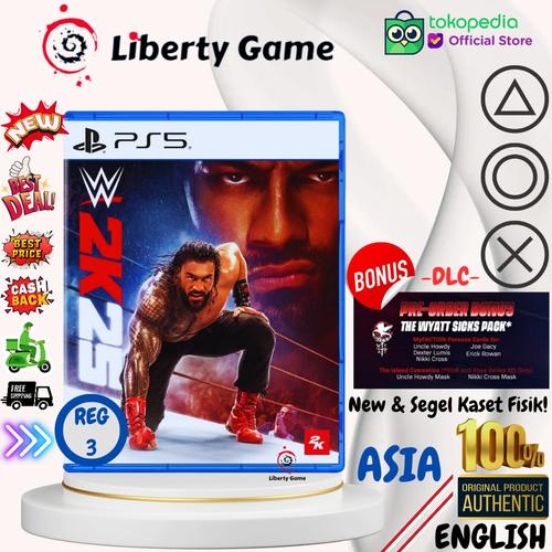 Promo PS5 WWE 2K25 / WWE 2025 / WWE 25 / W2K25 / W 2K25 Cicil 0% 3x ...