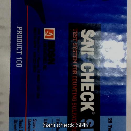 Jual SANI CHECK SRB (25 Tests/Kit) - Kota Balikpapan - Pagafactory ...
