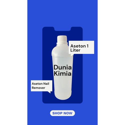Jual Aseton Acetone 1 Liter - Penghilang Cat Kuku Asetone Aceton Kuku ...
