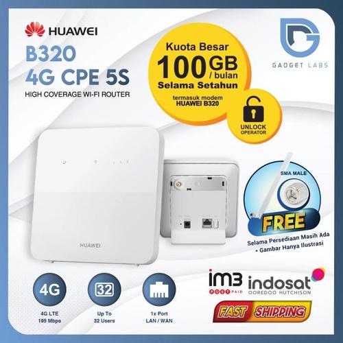Jual new!!! Huawei B320 Penganti B312 Modem Router Wifi Unlock All ...