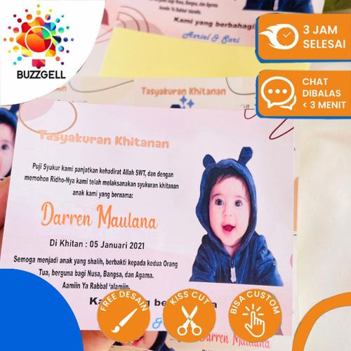 Jual Stiker Syukuran Khitanan - Tasyakur Walimatul Khitan sticker ...