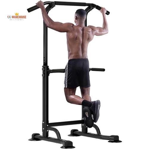Jual TaffSPORT Pull Up Alat Fitness Dip Power Rack Horizonal Bar Home ...