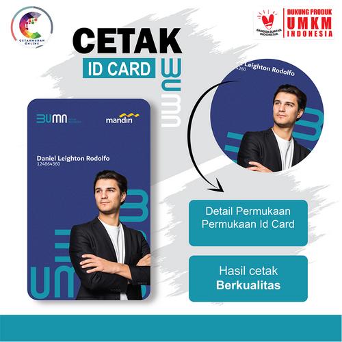 Jual Cetak ID Card Kartu Member PVC Card Custom SATUAN - 2 SISI ...