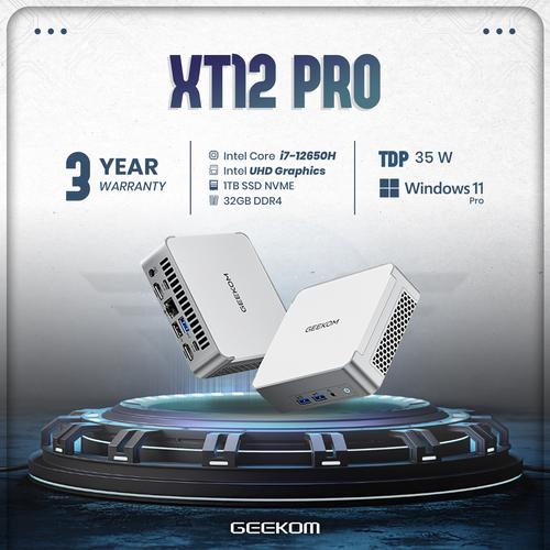 Jual GEEKOM MINI PC XT 12 PRO - INTEL CORE i7-12650H RAM 64GB/1TB SSD ...