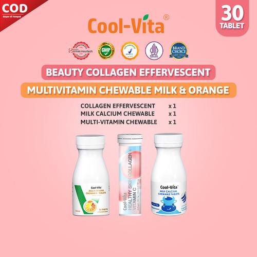 Promo Coolvita Multivitamin Rasa Jeruk Kemasan Isi 30, Chewable calcium ...