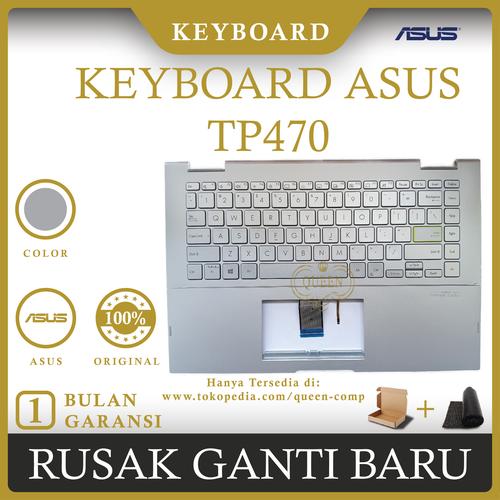 Jual KEYBOARD FRAME LAPTOP ASUS Vivobook Flip 14 TP470 TP470EA TP470EZ ...