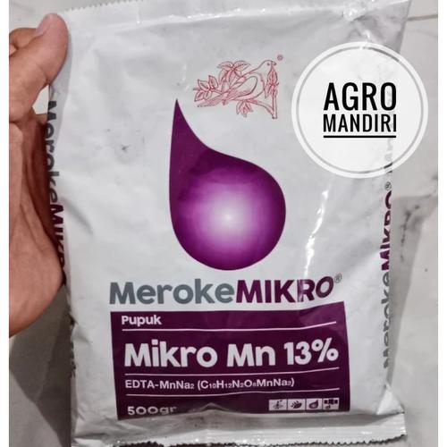 Jual Pupuk Meroke Mikro MN + EDTA 13% 500 Gram Kemasan Pabrik Asli ...