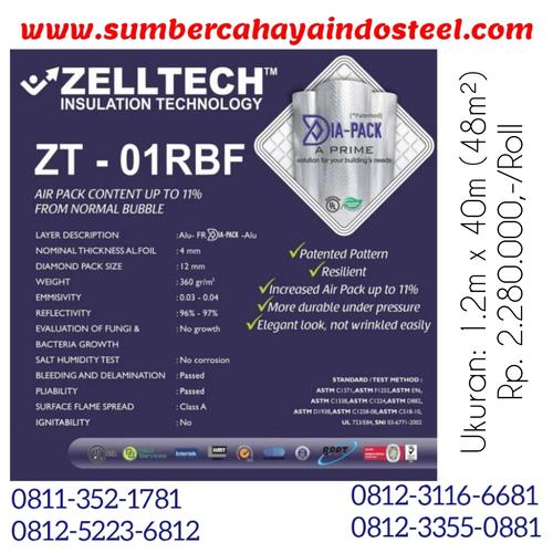 Jual Zelltech ZT 01RBF Insulation, Info: 0812-5223-6812 - Kota Surabaya - sumbercahayaindosteel ...