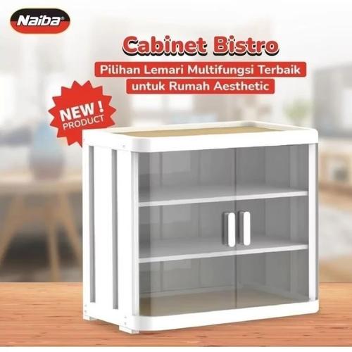 Promo Rak Penyimpanan Plastik Serbaguna/Food Cabinet Bistro Naiba ...