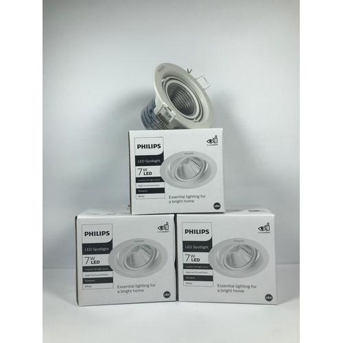 Jual philips led downlight spotlight pomeron 3w 5 w 7 watt 2700k 4000k ...