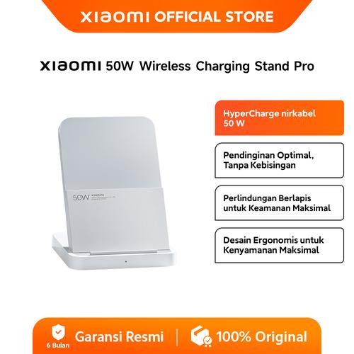Promo Xiaomi 50W Wireless Charging Stand Pro | HyperCharge nirkabel 50 W | Pendinginan Optimal ...