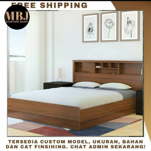 Jual dipan kayu solid / dipan modern / dipan hotel / dipan tempat tidur ...