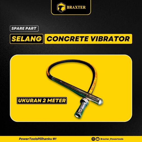 Jual Selang Bor Getar Cor Pemadat Semen Beton BRAXTER 2 Meter 35 mm ...