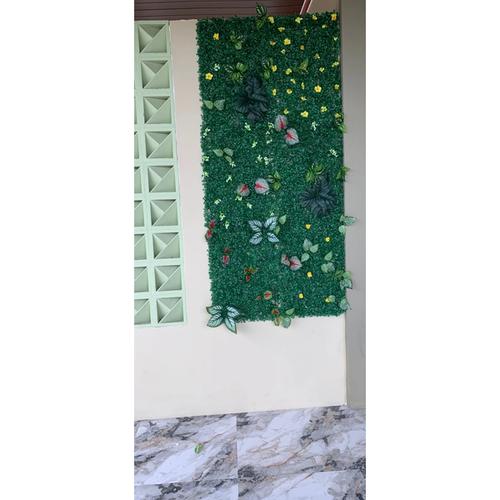 Promo Rumput Dolar sintetis hiasan dinding artificial dekorasi rumah ...