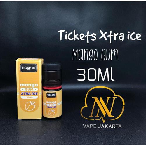 Jual Tickets Mango Gum Xtra Ice Salt Nic 30ml 25mg by EJM - Jakarta ...