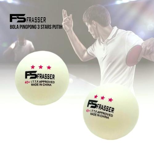 Jual bola pingpong tenis meja frasser putih - 3star exckuning - Kota Surabaya - jsprostore ...