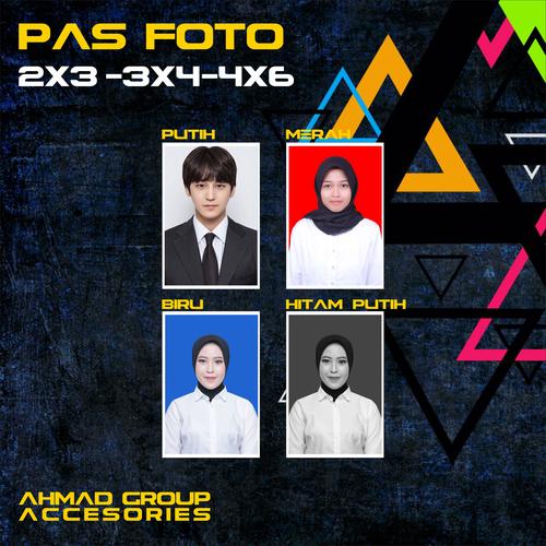Jual Pas Foto Lamaran Kerja, Sekolah Ukuran 2x3, 3x4, 4x6 Murah COD - C ...