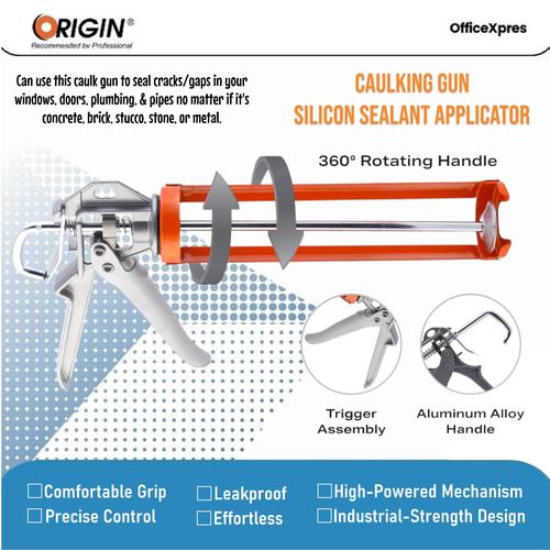 Jual Caulk Gun SWB Silver / Hand Caulking Gun / Sealants Silicone Gun ...