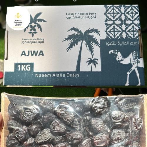 Jual kurma Ajwa Madinah Premium korma nabi Asli 1kg 100% Premium ...