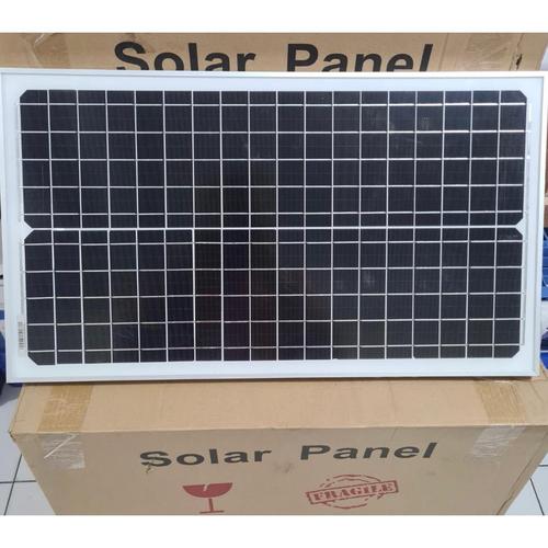 Jual Solar Panel Mono 30WP Maysun Solar Cell Panel Surya + PACKING KAYU ...