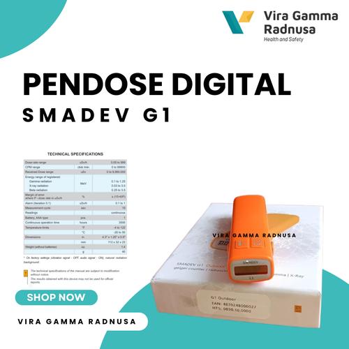 Jual PENDOSE DIGITAL SMADEV G1 / PEN DOSIMETER SMADEV G1 / SMADEV G1 ...