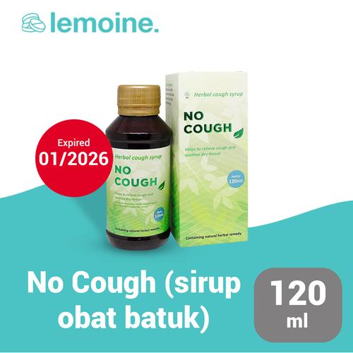 Jual No Cough Syrup Obat Batuk Herbal meredakan Batuk - Obat Batuk ...