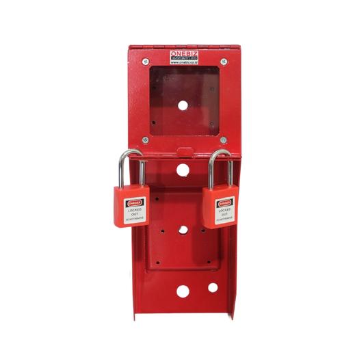 Jual Box Loto Vertikal 2 gembok /Safety Heavy Duty Vertical with Padlock - Merah - Kab. Bogor ...