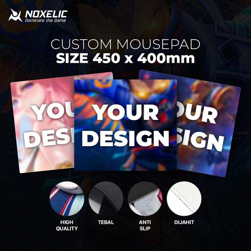 Jual Noxelic Custom Gaming Mousepad SIZE L SPEED Deskmat Deskmat 450 X ...