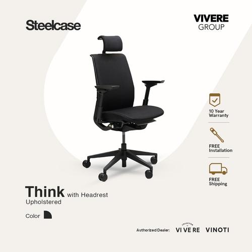 Promo STEELCASE Think Upholstered with Headrest - Working Chair ...