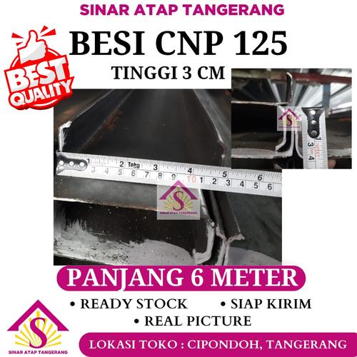 Jual BESI CNP / KANAL C 125 TEBAL 1.7 MM PANJANG 6 METER - Kota ...