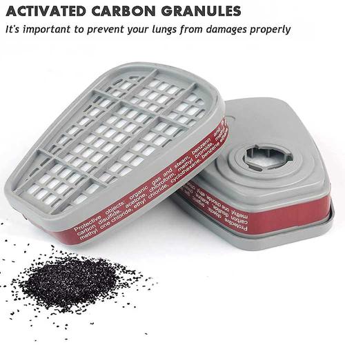 Jual Powercom - Cartridge Filter Masker Gas Respirator 2 Pcs / Safety ...