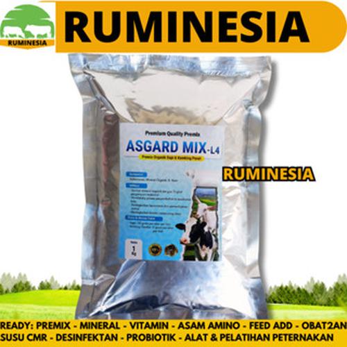 Jual Premix Sapi Perah ASGARD MIX 1 KG - Premix Sapi Perah - Premix ...