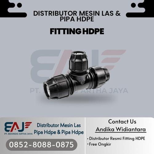 Jual Tee Pipa Hdpe Ukuran 50 x 50 mm 1 1/2 Inch | Tee Compression ...