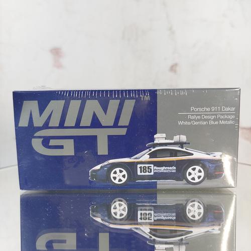 Jual Mini GT 805 Porsche 911 Dakar Rallye Design Package White/Gentian ...