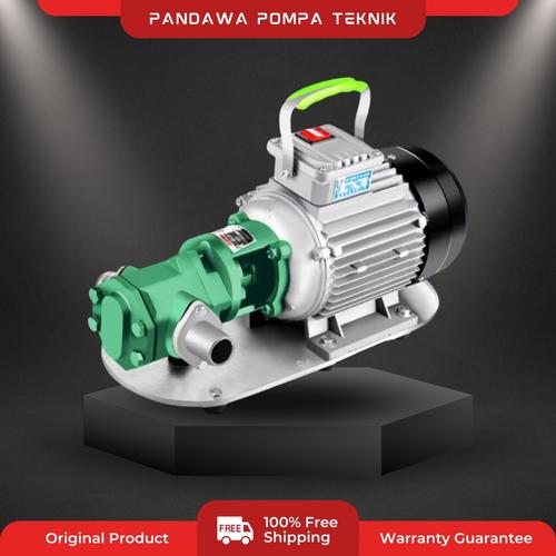 Jual Gear Pump WCB 50 LPM Pompa Cairan Kental Minyak 50 LPM 1Hp 220v 1 ...
