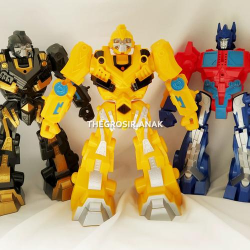 Jual The Mighty Robot Transformers 30cm Bumblebee Optimus Prime ...