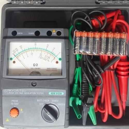 Jual KYORITSU ANALOG Hight insulation tester Meger 10.000volt Japan ...