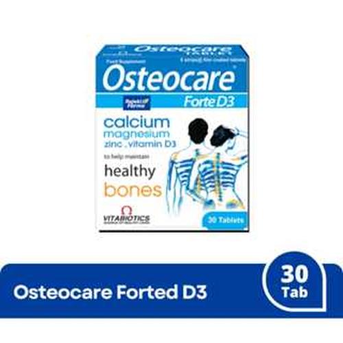 Promo Vitabiotics Osteocare Forte D3 Tablet Per Box Isi 30 Tab Suplemen ...