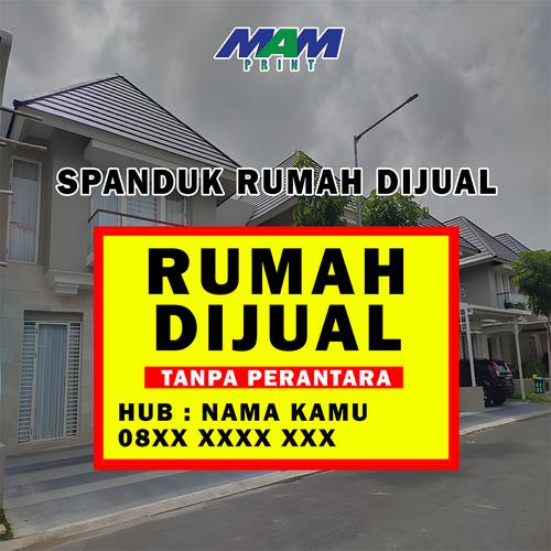Jual Spanduk Banner Rumah Dijual/Ruko Disewakan/Rumah Dikontrakan - RD ...