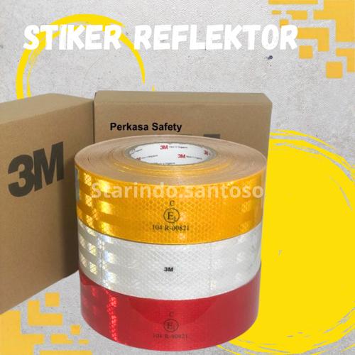 Jual Stiker Reflektor Logo 3M 5cm Stiker Reflector/ Sticker Pemantul ...