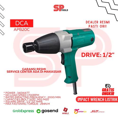Jual MESIN IMPACT WRENCH LISTRIK ELEKTRIK / ALAT PEMBUKA BUKA BAUT 1/2 ...